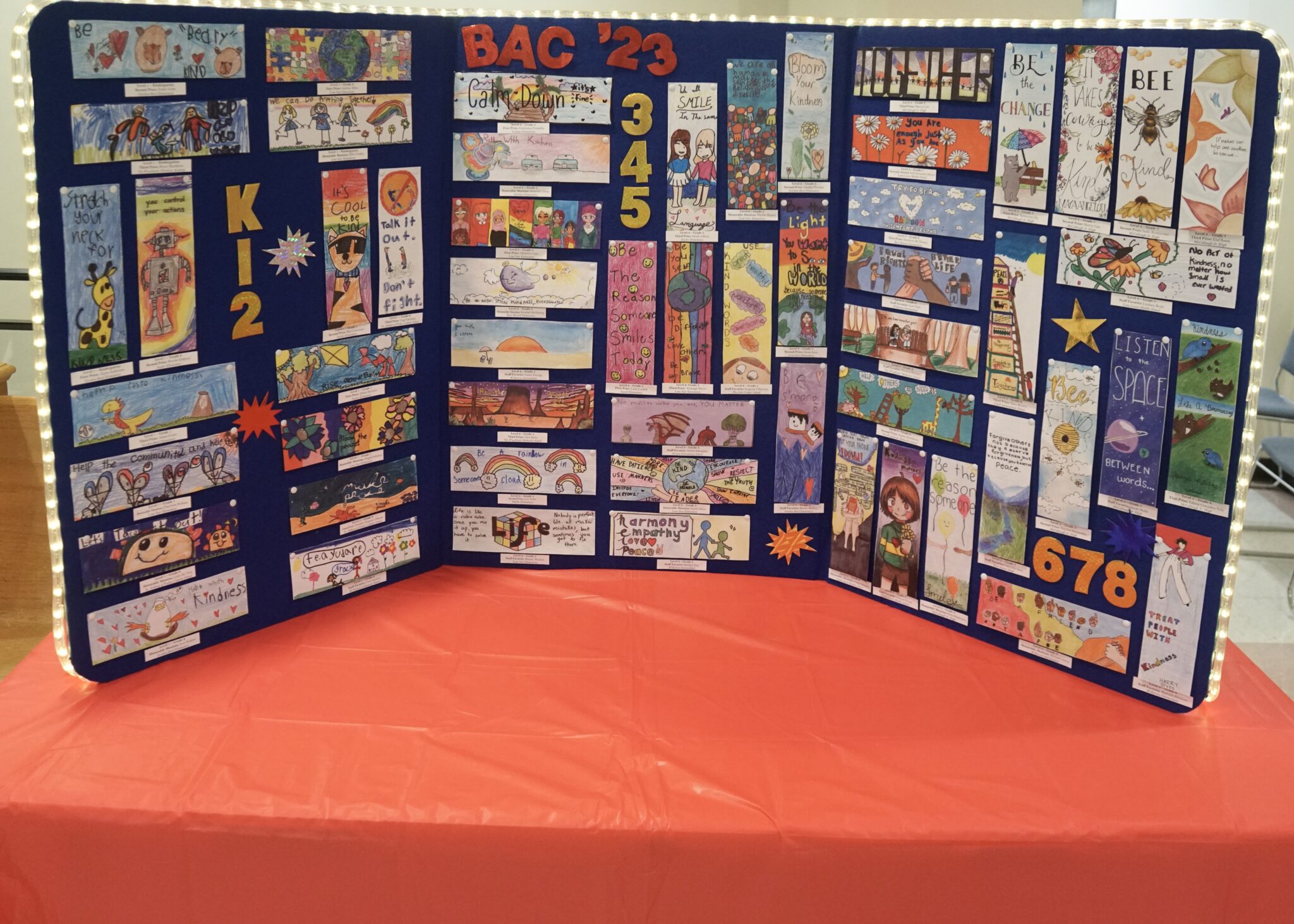 Montgomery County Students Spread Peace through Bookmark Art Contest ...