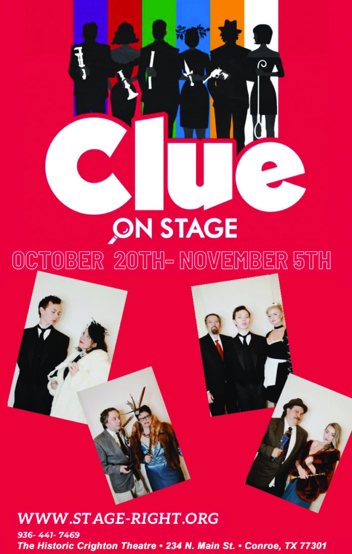 Stage Right Presents: Clue On Stage! - Dock Line Magazine